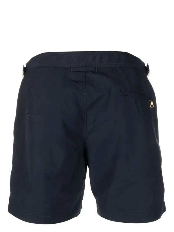 Orlebar Brown Bulldog Striped Trim Shorts