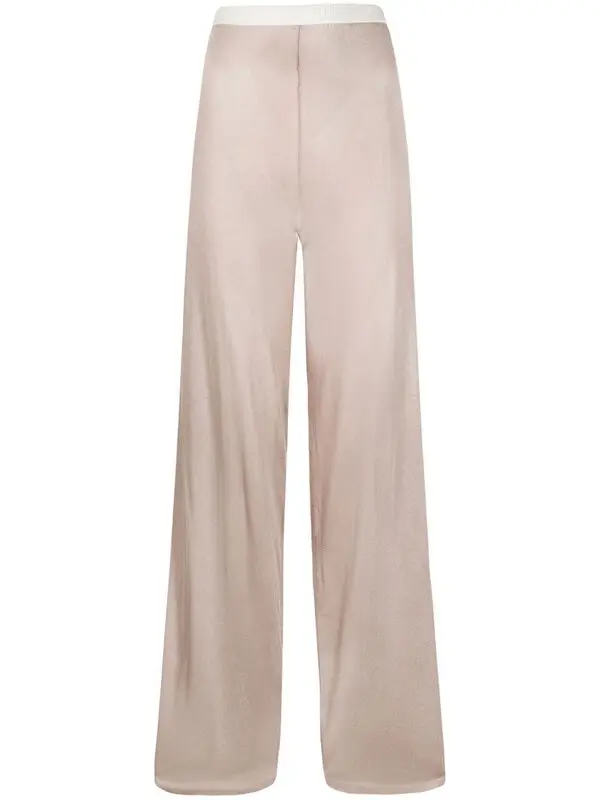 MAISON MARGIELA Elasticated Knitted Trousers - Pink