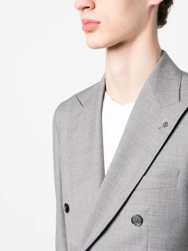 Tagliatore Grid Pattern Suit