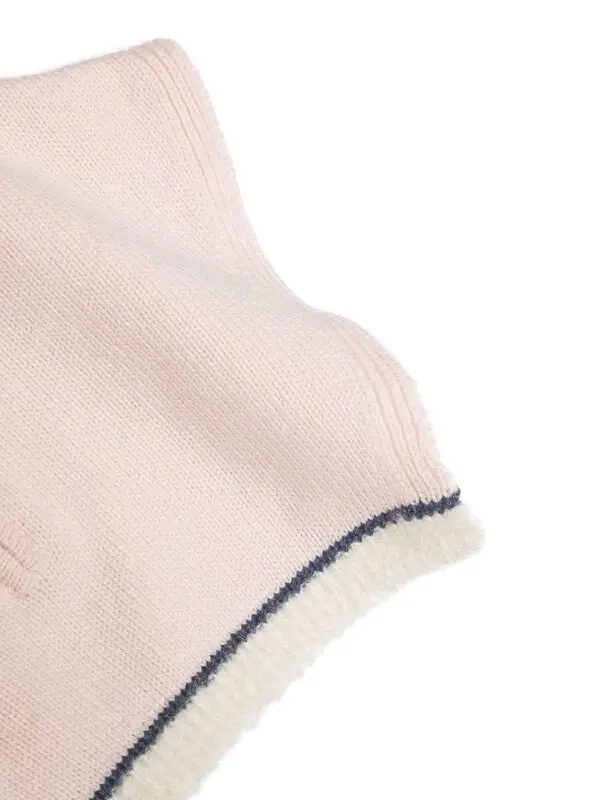 BARRIE Cashmere-blend Collar - Pink
