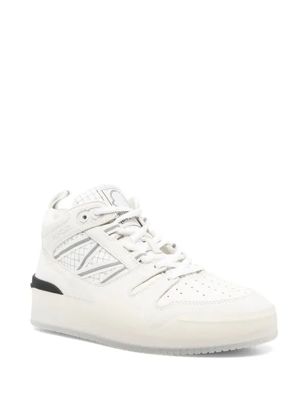 Moncler Pivot High-top Sneakers - White