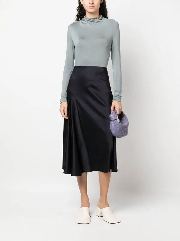 Vince Draped Slip Skirt