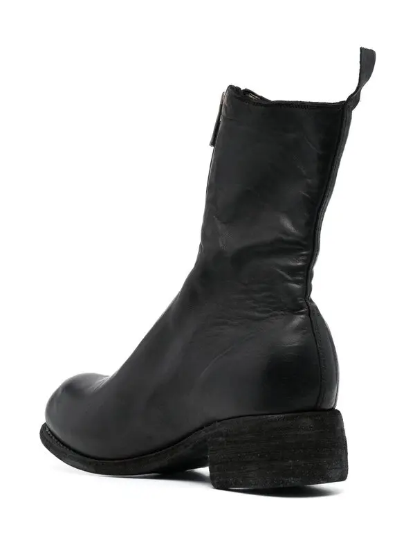 Guidi Front-zip 40mm Leather Boots