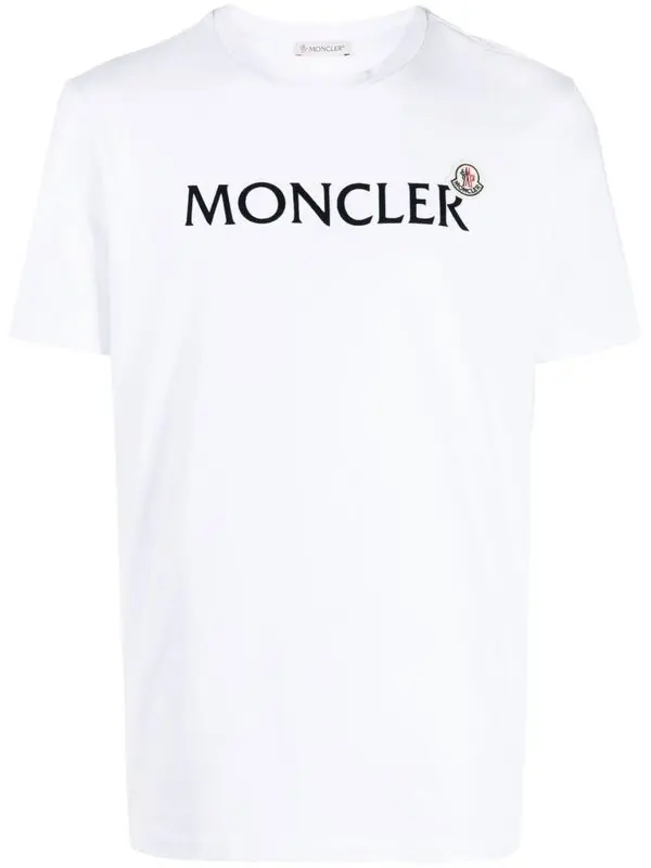 Moncler Logo-print T-shirt - White
