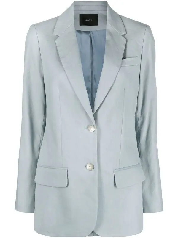 JOSEPH Single-breasted Blazer - Blue