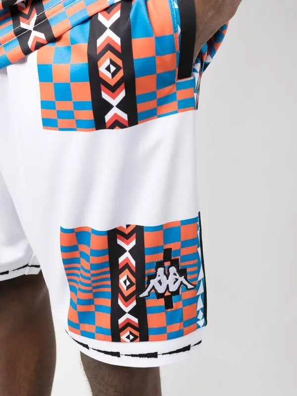 COUNTY OF MILAN Marcelo Burlon X Kappa Track Shorts