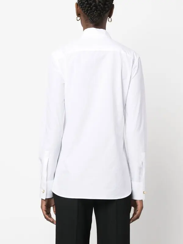LANVIN Point-collar Cotton Shirt