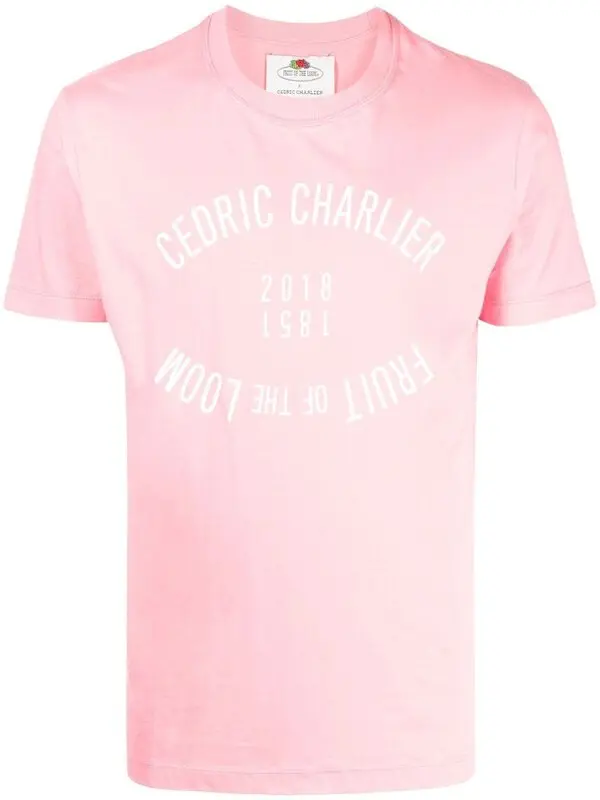 Cédric Charlier Logo-print Cotton T-shirt