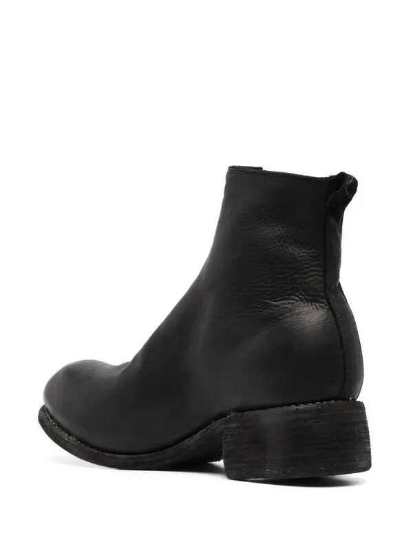 Guidi Front-zip 50mm Leather Boots