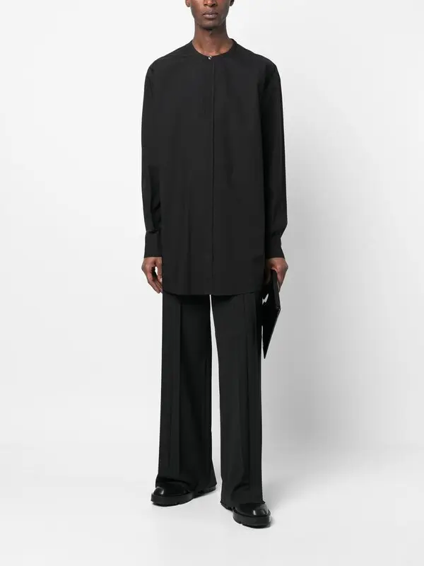 Dolce & Gabbana Collarless Long Shirt