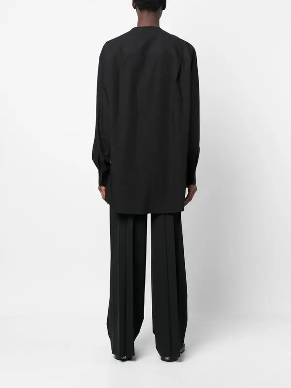Dolce & Gabbana Collarless Long Shirt
