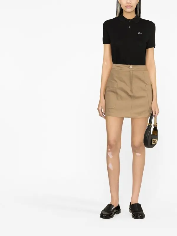Lacoste Short Sleeve Polo Shirt - Black