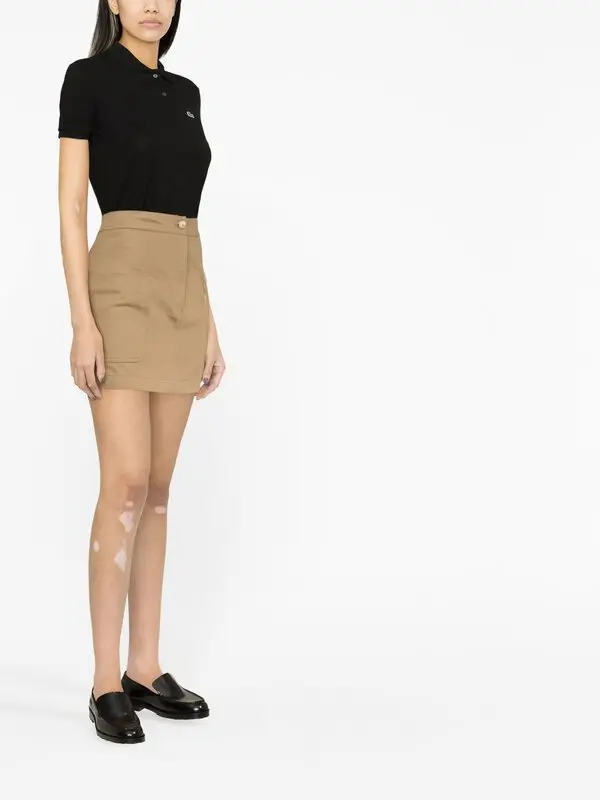 Lacoste Short Sleeve Polo Shirt - Black