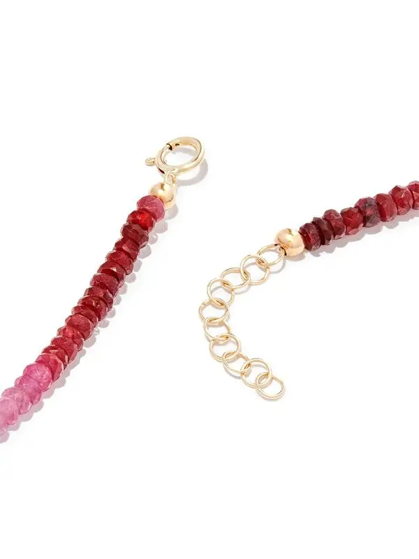 ROXANNE FIRST 14kt Yellow Rocky Ruby Necklace
