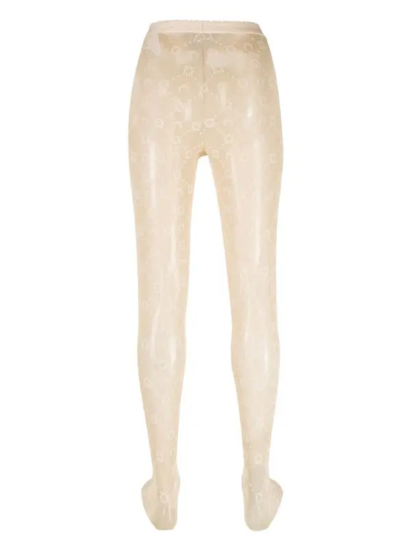 MARINE SERRE Monogram Tights