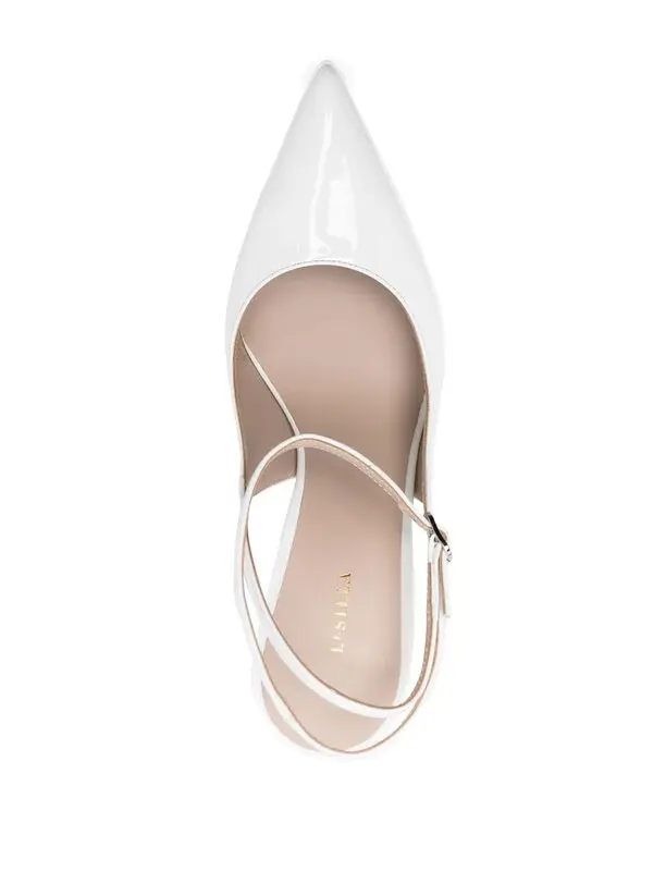LE SILLA Uma Platform Pumps - White