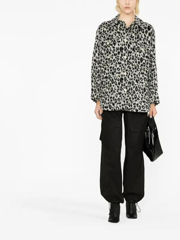 Isabel Marant Étoile Odelino Leopard-print Shirt Jacket