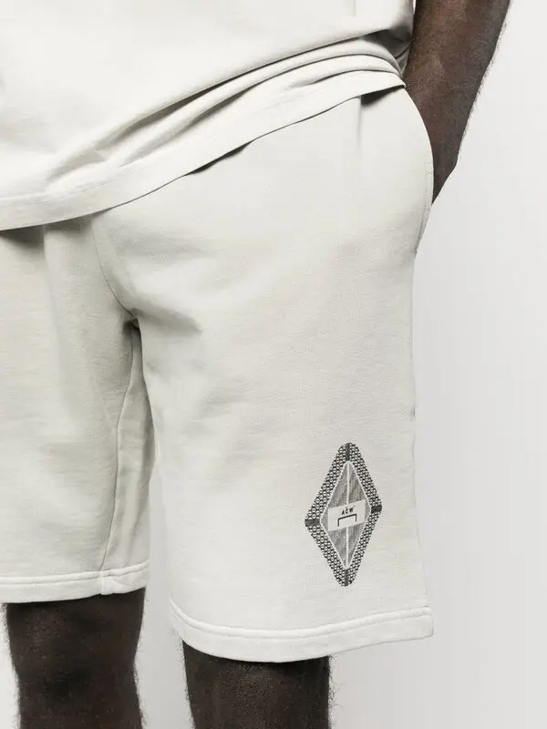 A-COLD-WALL* Elasticated-waist Track Shorts - Grey