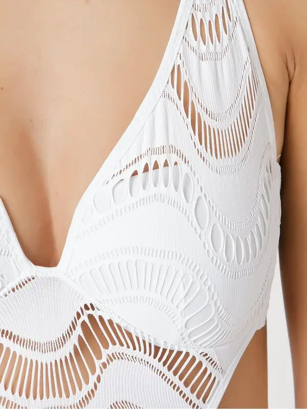 AMIR SLAMA Cut-out One Piece Swimsuit