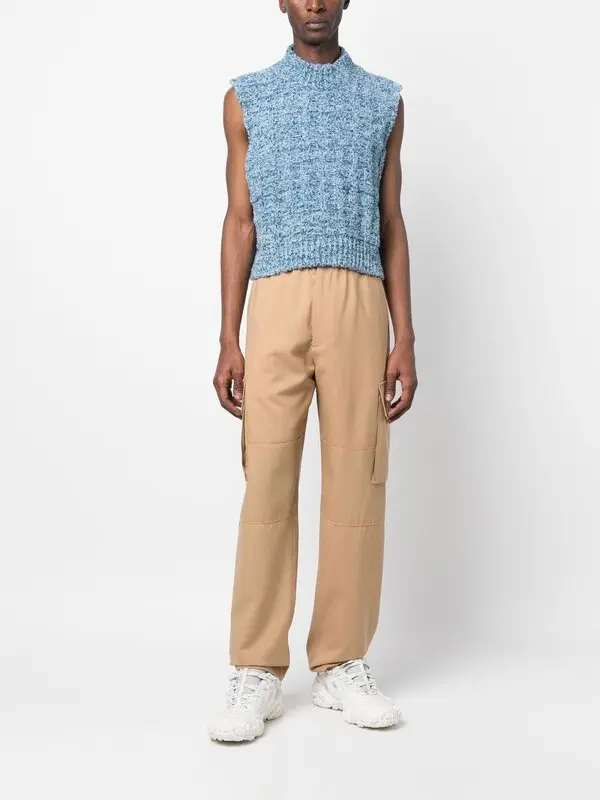 Marni Straight-leg Cargo Pants - Neutrals