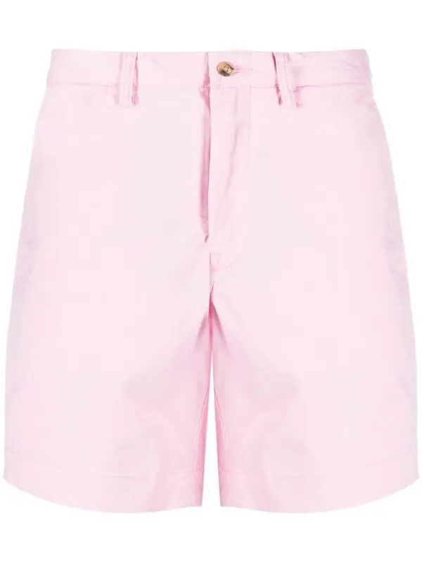 Polo Ralph Lauren Embroidered Logo Chino Shorts - Pink