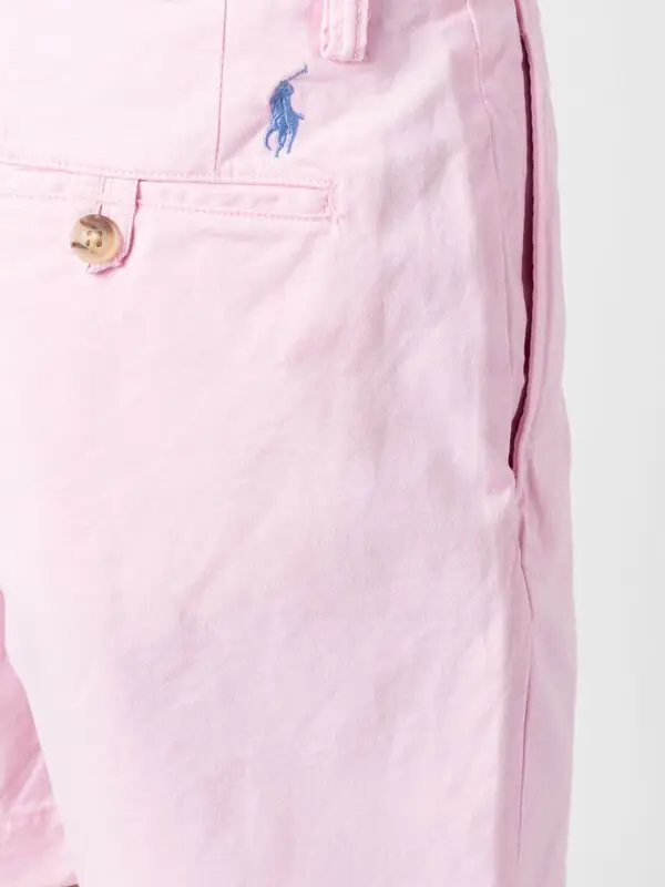 Polo Ralph Lauren Embroidered Logo Chino Shorts - Pink