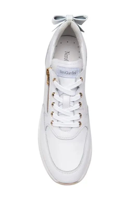 NEROGIARDINI Bow Platform Sneakers