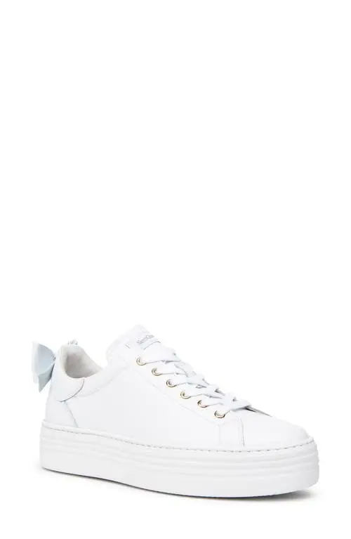 NEROGIARDINI Bow Platform Sneakers
