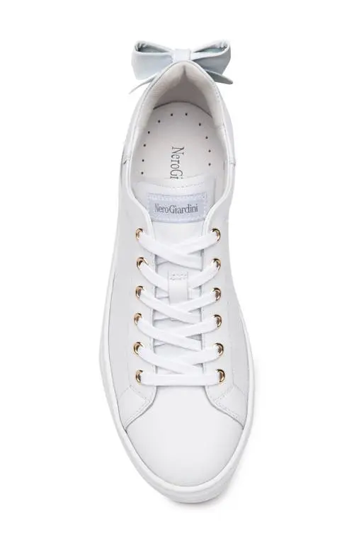 NEROGIARDINI Bow Platform Sneakers