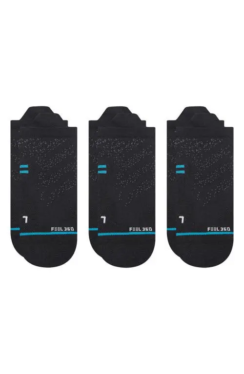 Stance Athletic Tab Socks Pack Of 3 - Black