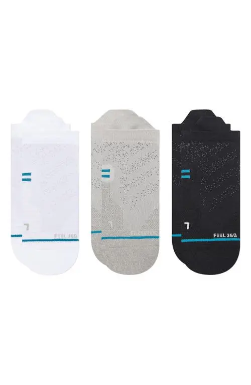 Stance Athletic Tab Socks Pack Of 3 - Grey Multi
