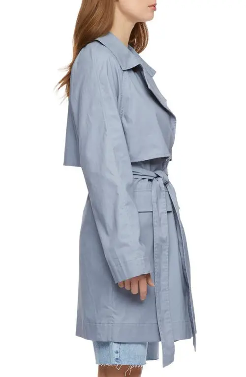 Bernardo Cotton Twill Trench Coat