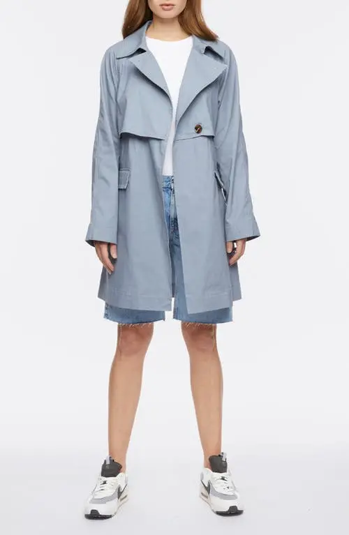 Bernardo Cotton Twill Trench Coat