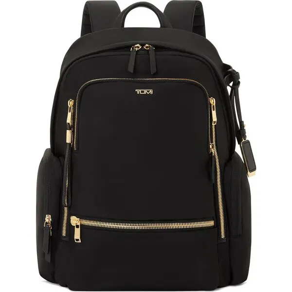 Tumi Celina Backpack - Black/gold