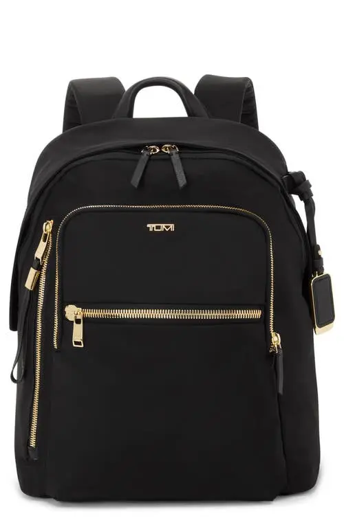 Tumi Halsey Backpack - Black/gold