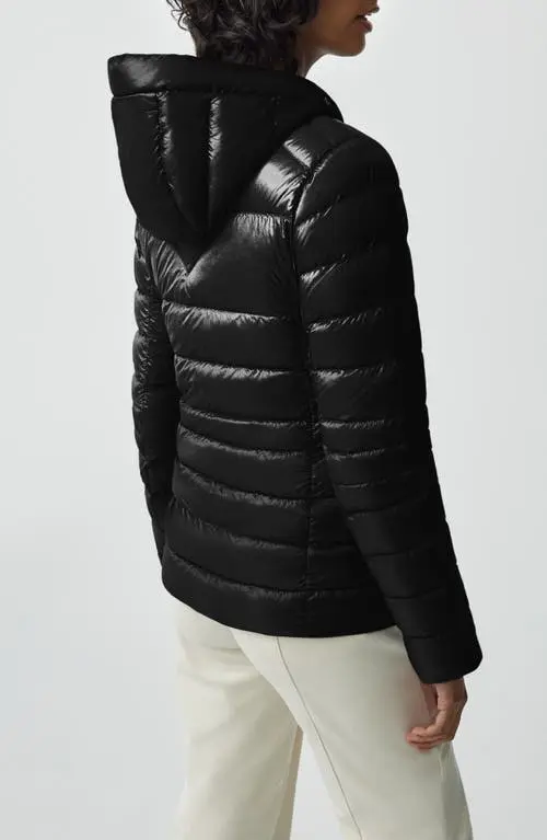 Canada Goose Cypress Packable Hooded Down Puffer Jacket - Black