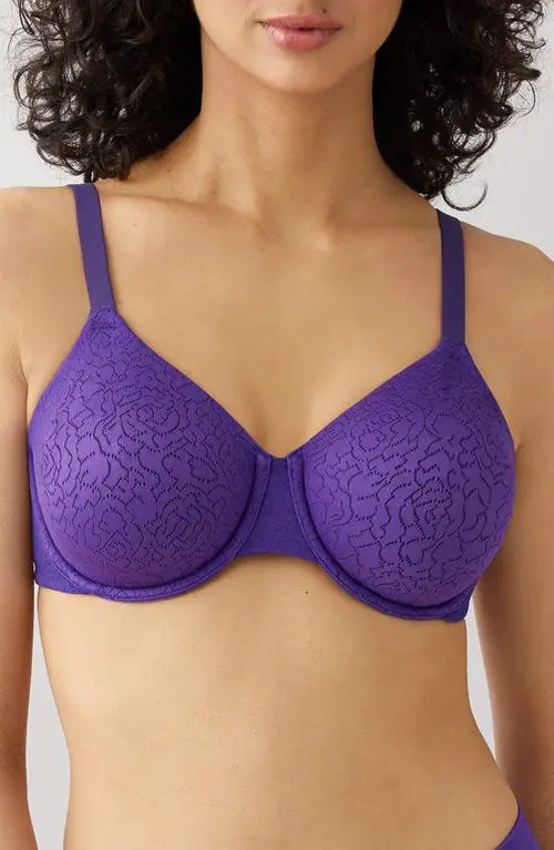 Wacoal Inside Job™ Underwire Bra - Purple Indigo