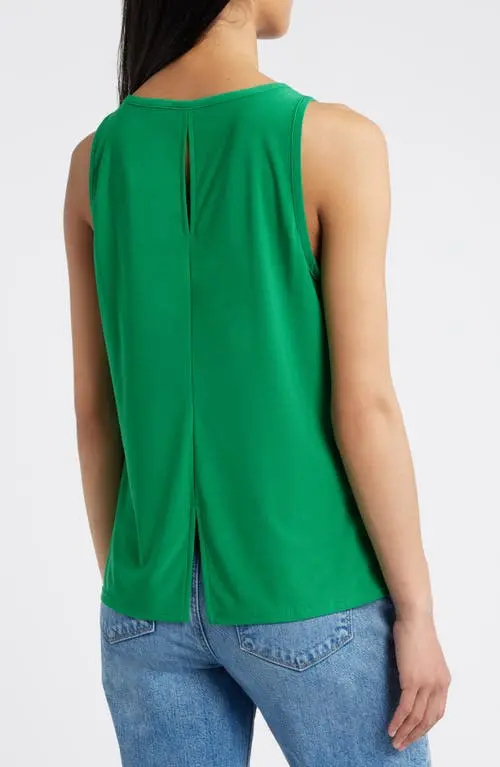 Vince Camuto Sleeveless Top - Summer Green