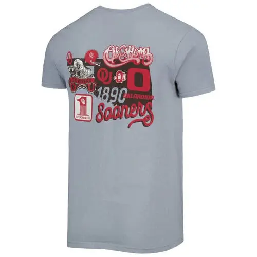 IMAGE ONE Oklahoma Sooners Vault State Comfort T-shirt