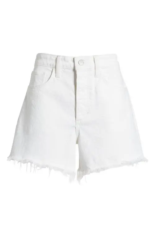 Joe's Jeans The Jessie Frayed Denim Shorts - White
