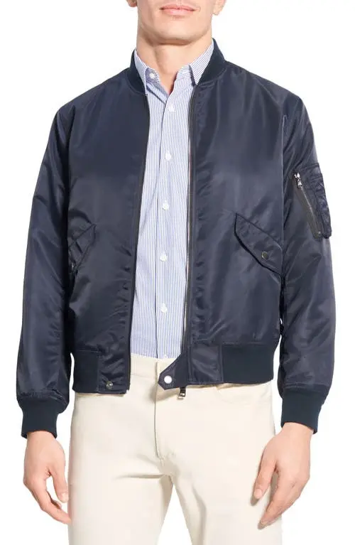 Theory Flight Bomber Jacket