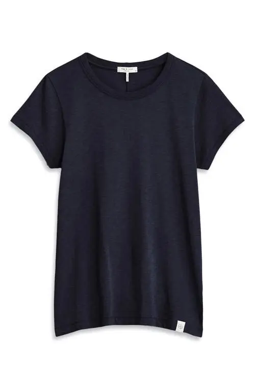 Rag & Bone Slub Organic Pima Cotton T-shirt - Salute