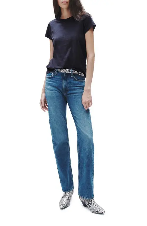 Rag & Bone Slub Organic Pima Cotton T-shirt - Salute