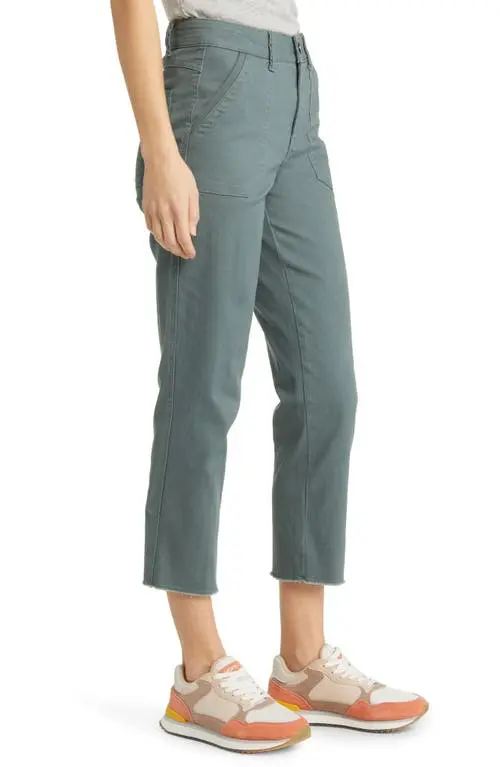 Wit & Wisdom Ab'solution High Waist Crop Straight Leg Pants