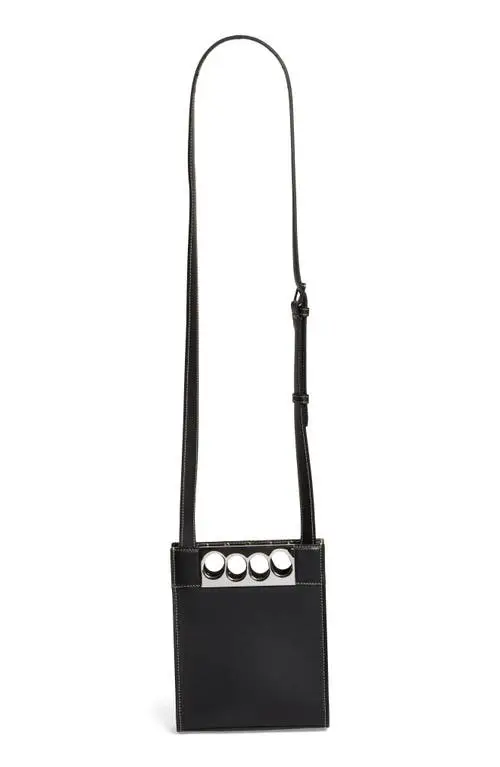 Alexander McQueen Mini The Grip Leather Tote