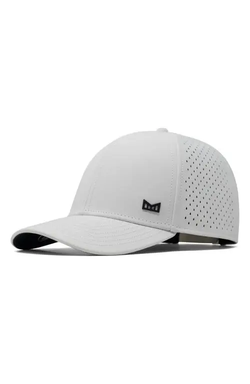 MELIN A-game Icon Hydro Performance Baseball Cap - Black/ White