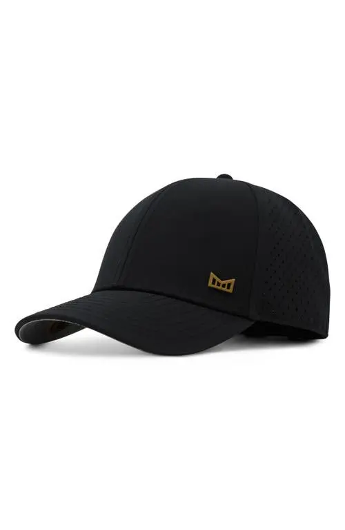 MELIN A-game Icon Hydro Performance Baseball Cap - Black/gum