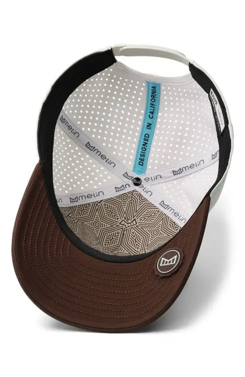 MELIN Odysea Stacked Hydro Performance Baseball Cap - Frosted Birch