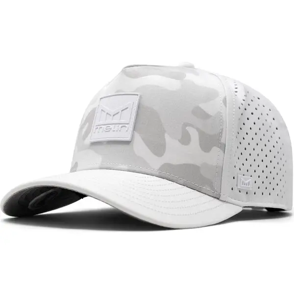 MELIN Odysea Stacked Hydro Performance Baseball Cap - Snow Camo