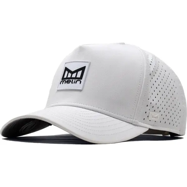 MELIN Odysea Stacked Hydro Performance Baseball Cap - White
